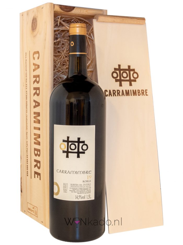 Ribera del Duero - Carramimbre Roble - Magnum - verzenden als Wijnkado
